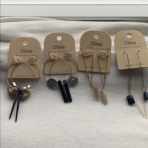 Accessories | Set Of 4 Sets Of Earrings | Poshmark